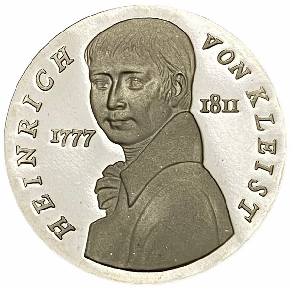 ГДР 5 марок 1986 г. (175 лет со дня смерти Генриха фон Клейста) - купить в интернет-магазине ...