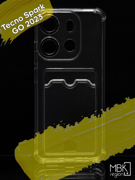 Чехол для карты на Tecno Spark Go 2023 чехол на текно спарк гоу 2023 с усиленными углами