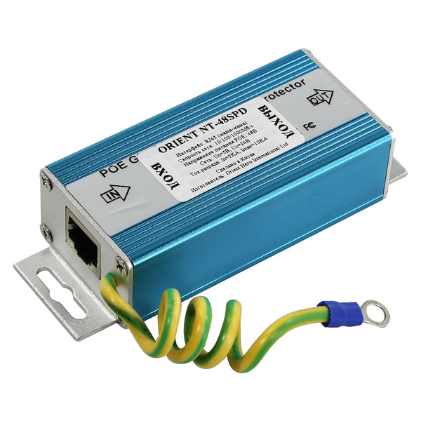 Грозозащита для витой пары Гигабитная, POE / Ethernet (ORIENT NT-48SPD ...