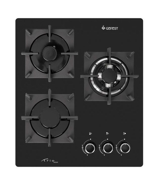 Газовая варочная поверхность Gefest ПВГ 2100-01 К33 черный купить c доставкой на OZON по низкой ...