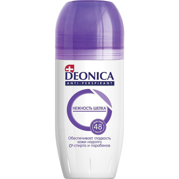 Дезодорант Deonica женский ролик Нежность шелка 50мл купить на OZON по низкой цене (1178435722)