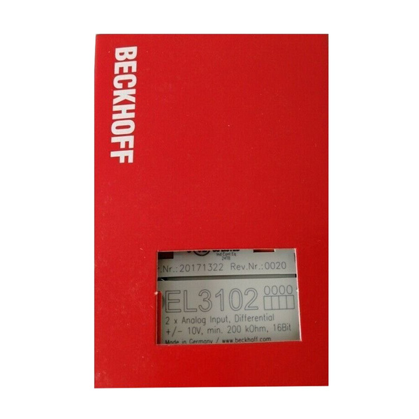 Beckhoff EL3102 2-канальный аналоговый выходной модуль ПЛК EtherCAT ...