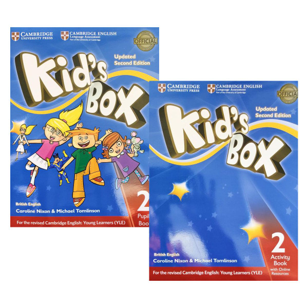 Kid's Box 2 (2nd Edition Updated) комплект SB +WB + CD - купить с доставкой по выгодным ценам в ...