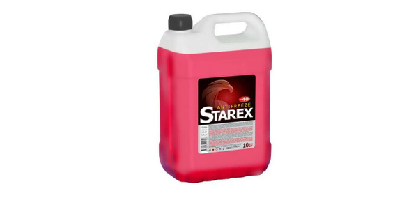 Антифриз STAREX старекс красный, Готовый раствор купить по выгодной ...