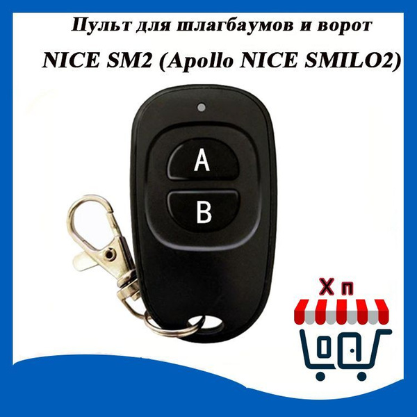 Пульт для шлагбаумов и ворот NICE SM2 (Apollo NICE SMILO2) - купить с доставкой по выгодным ...