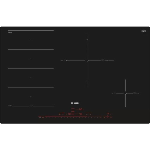 Индукционная варочная панель Bosch PXE801DC1E купить по низкой цене с ...