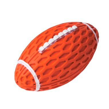 HOMEPET silver series игрушка для собак мяч регби с пищалкой 14,5 см ...