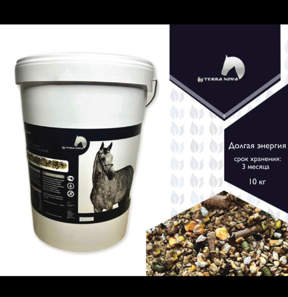 Мюсли корм для лошадей Terra Nova "Долгая Энергия" купить на OZON по ...