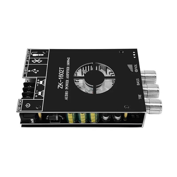 ZK-1602T Bluetooth цифровой модуль усилителя мощности 2X160 Вт TDA7498E ...