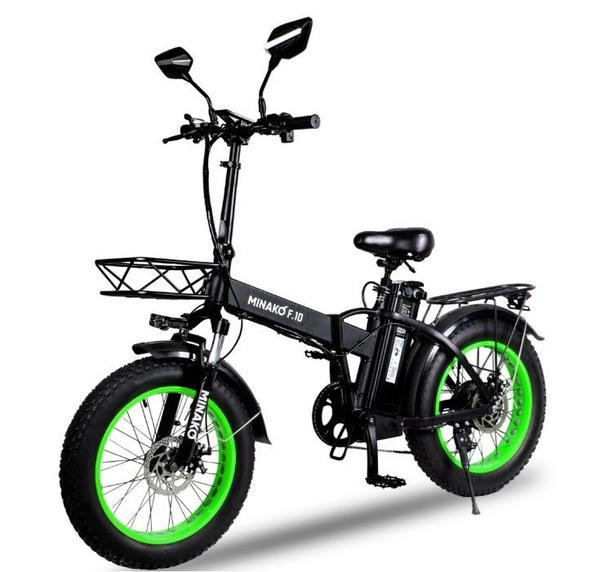 MINAKO Электровелосипед 2023, 500 Вт купить на OZON по низкой цене (1564618133)