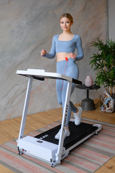 Беговая дорожка UNIX Fit Fitness ST series._Механический угол наклона ...