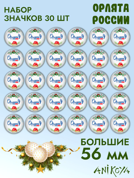 Значки для школьников Орлята России - купить с доставкой по выгодным ...