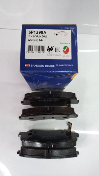 Колодки тормозные Sangsin Brake SP1399A Справа - купить по низким ценам ...