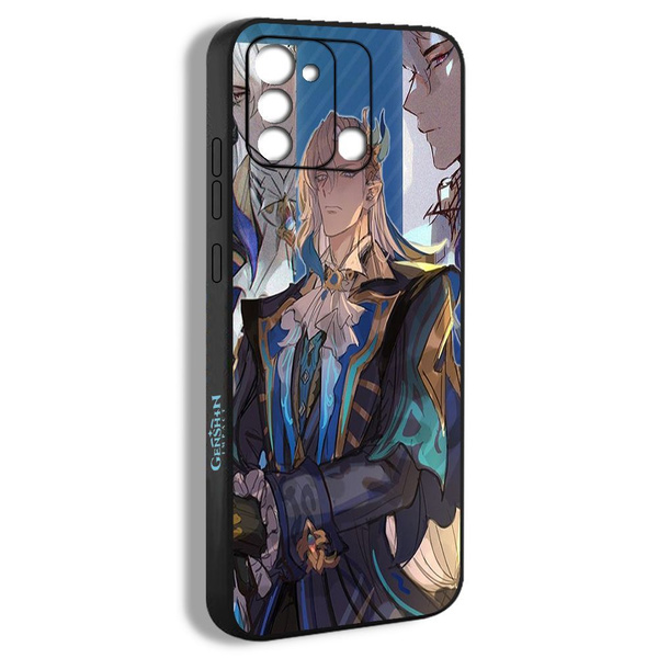 чехол для смартфона Подходит для Tecno Spark 8c Невиллет Genshin аниме