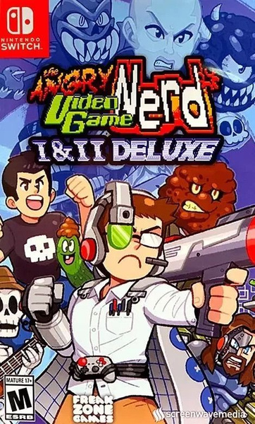 Игра Angry Video Game Nerd 1 & 2 Deluxe (Limited Run) (Nintendo Switch ...
