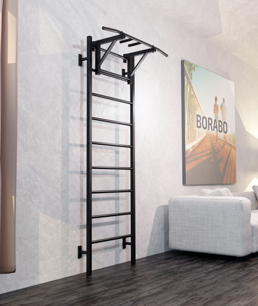 Шведская стенка ЮНИОР BORABO и турник навесной купить c доставкой на ...