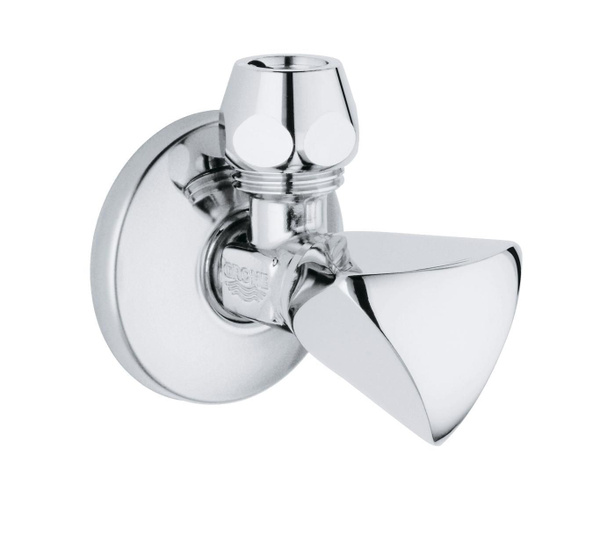 Вентиль угловой GROHE 1/2 дюйма для подключения смесителей, хром ...