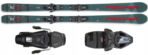 Горные лыжи С креплением Fischer RC FIRE SLR PRO + RS 9 SLR Взрослая ...