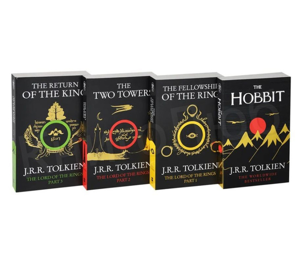 The Lord of the Rings Hobbit box set Tolkien book / Властелин колец ...