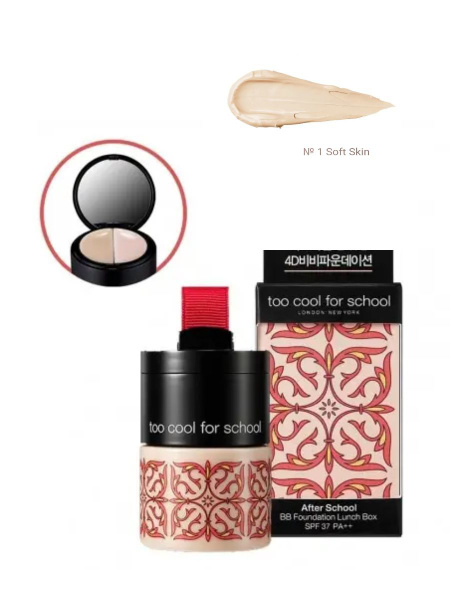 Корейский ВВ крем с хайлайтером SPF37 № 1 Soft Skin TOO COOL FOR BB ...