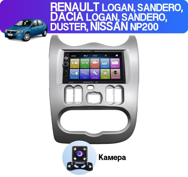Автомагнитола Dolmax для RENAULT, DACIA, NISSAN на Windows (камера,bt ...