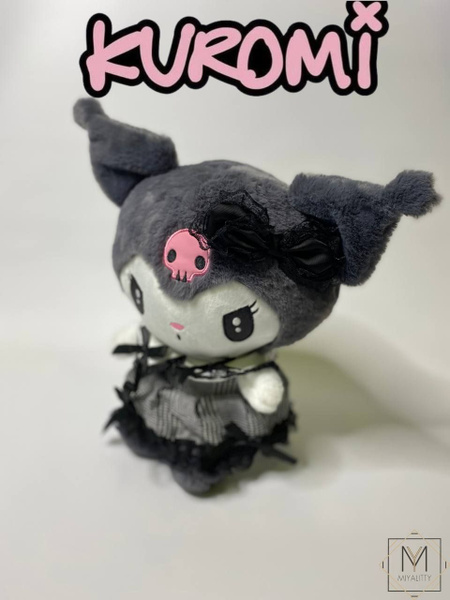 Игрушка мягкая Куроми аниме, плюшевый зайка Kuromi - купить с доставкой ...