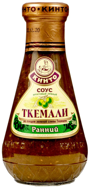 Соус ткемали Кинто фруктовый ранний, 300 г (в заказе 1 штука) - купить ...