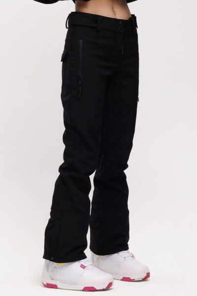 Брюки утепленные Мужской CHUKCHA черный Softshell, размер 42, 44 На любой сезон Россия ...