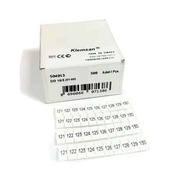 KLEMSAN Этикетка 5 x 10 см, 500 шт. - купить с доставкой по выгодным ...