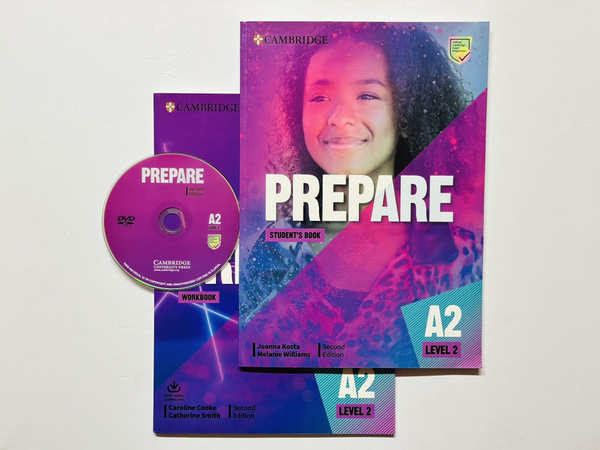 Prepare A2 Level 2 Second Edition, Второе Издание: Student's Book+Workbook+CD - купить с ...