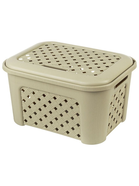 Корзина для белья Elfplast, ABS пластик купить по выгодной цене в интернет-магазине OZON ...