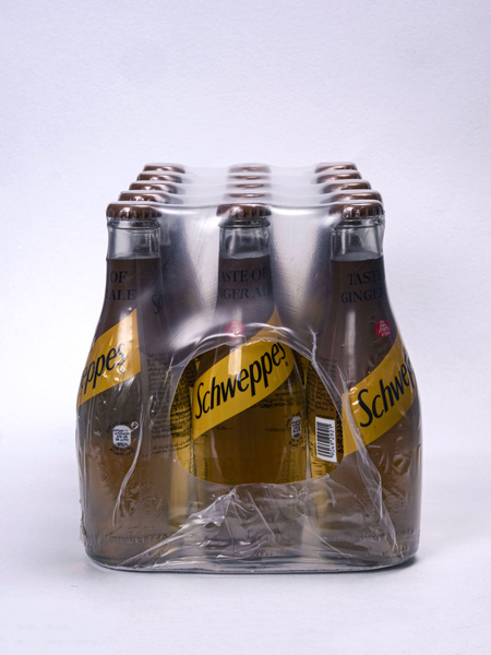 Газированный напиток Schweppes Имбирный Эль, стекло 15шт/уп / Швепс 0 ...