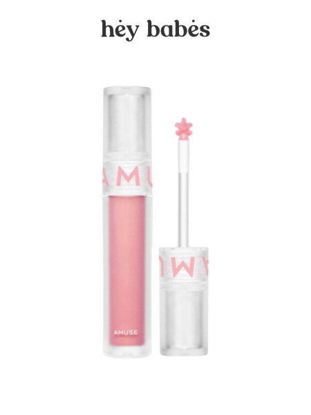 Кремовые румяна в холодном розовом оттенке AMUSE Soft Cream Cheek 01 ...