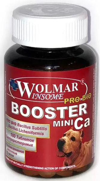 Pro Bio Booster Ca MINI (Wolmar) минеральный комплекс для собак малых ...