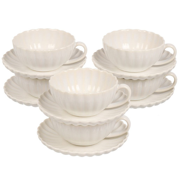 Набор чайный DANIKS "Однотонный", на 6 перс. купить c доставкой на OZON по низкой цене (1416927752)