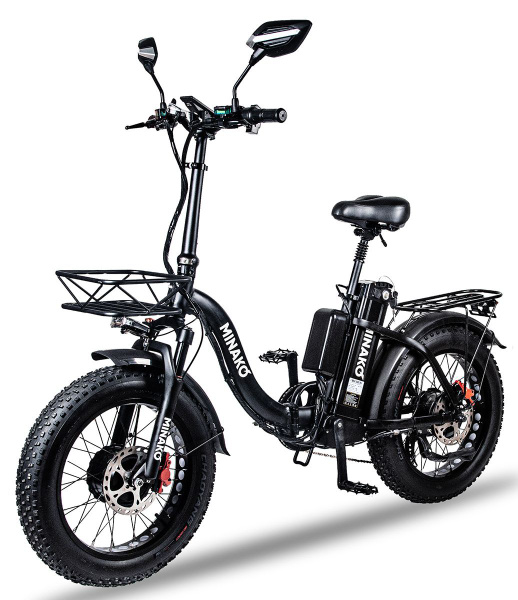 Электровелосипед Minako F11 Pro Dual (полный привод) - купить с доставкой по выгодным ценам в ...