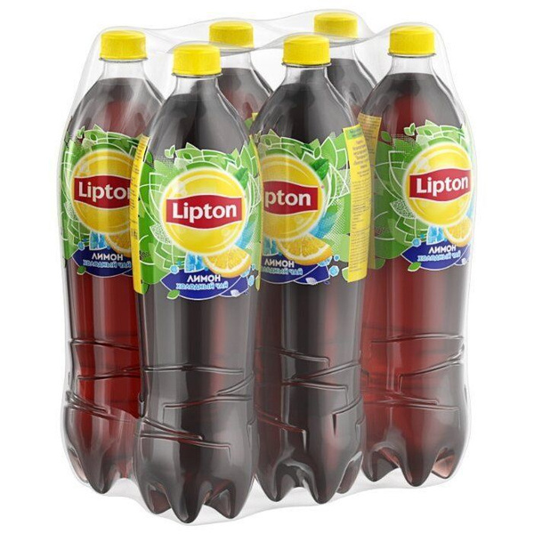 Холодный чай Lipton / Липтон Лимон ПЭТ 1,5л (6 штук) - купить с ...