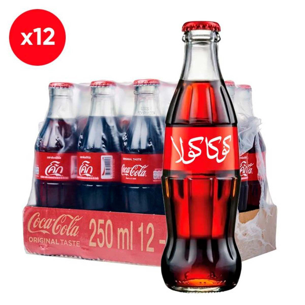 Газированный напиток Coca-Cola Original Classic (Иран), 250 мл (12 шт ...