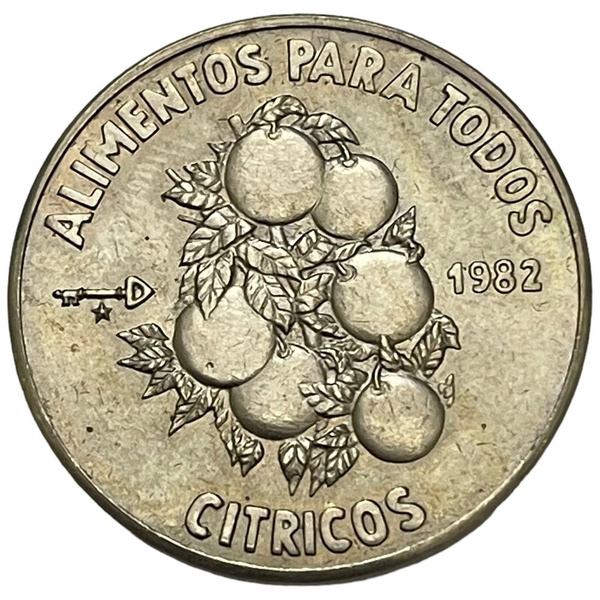 Куба 1 песо 1982 г. (ФАО - Цитрусы) - купить в интернет-магазине OZON с быстрой доставкой ...