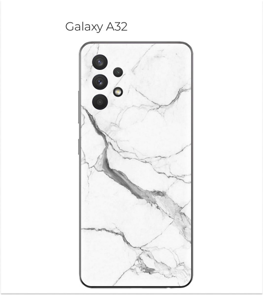 Гидрогелевая пленка на Samsung Galaxy A32 на заднюю панель защитная ...