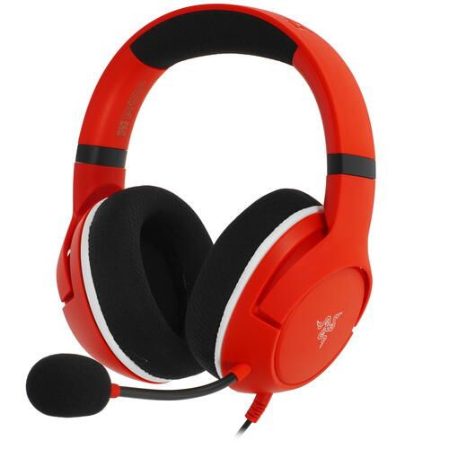 Наушники Полноразмерные Razer Проводная гарнитура Razer Kaira X красный ...
