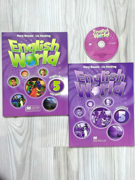 English World 5 Pupil's Book+WorkBook+Диск - купить с доставкой по ...