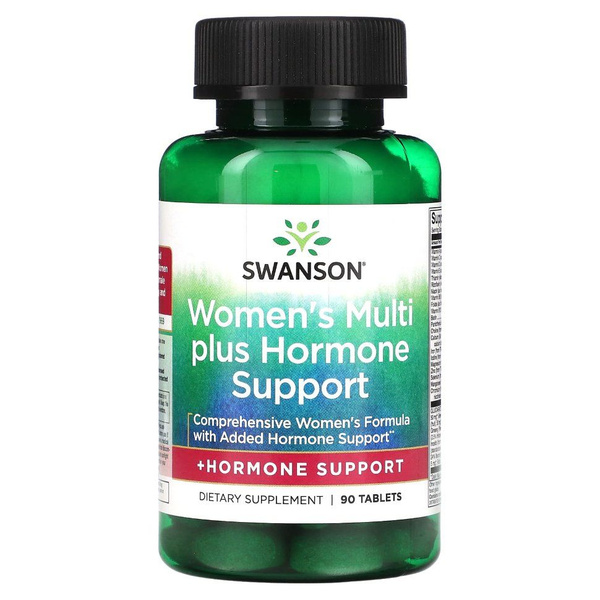 Swanson, Multi Plus Hormone Support для женщин, 90 таблеток - купить с ...