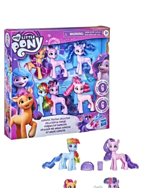Игровой набор My Little Pony Любимые герои вместе F2078 - купить с доставкой по выгодным ценам в ...