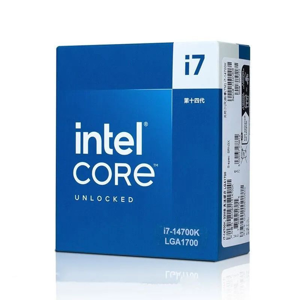 Процессор 14700K Core i7 14-го поколения, BOX (без кулера), 20 яд., 4.30 ГГц купить по низкой ...