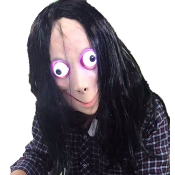 Головной убор Momo mask светящегося типа-электронный с подсветкой ...