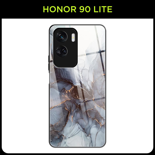 Характеристики Стеклянный чехол на Honor 90 Lite / Хонор 90 Лайт с ...