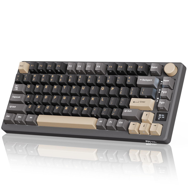 RK Royal Kludge Игровая клавиатура беспроводная RK M75, (RK Silver ...