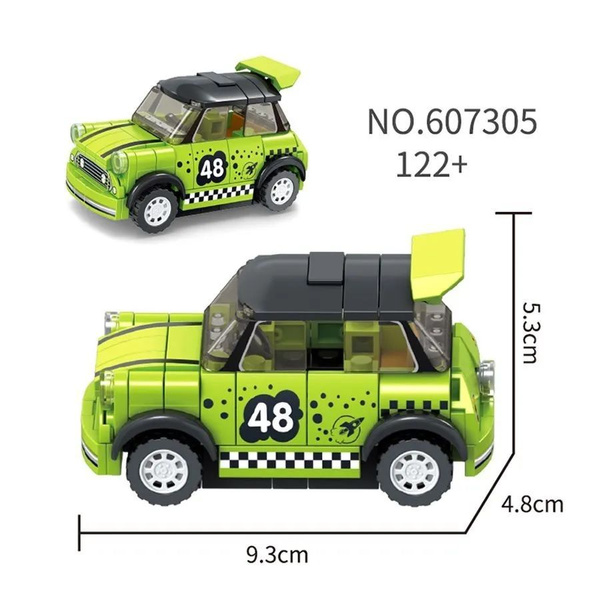 Конструктор Sembo Block "Famous Car: Mini Car" (122 детали) 607305 ...