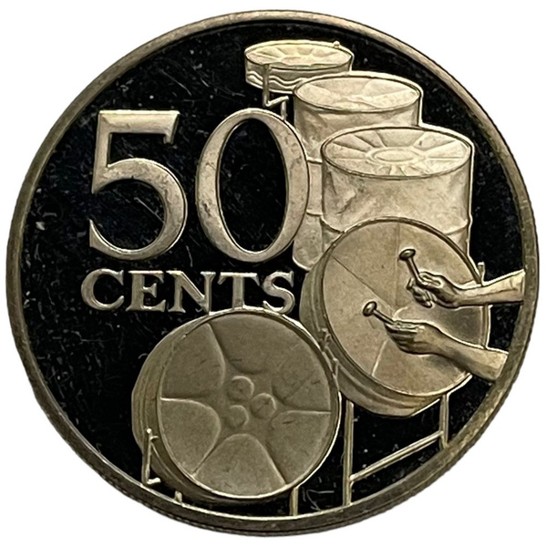 Тринидад и Тобаго 50 центов 1974 г. (Proof) - купить в интернет-магазине OZON с быстрой ...